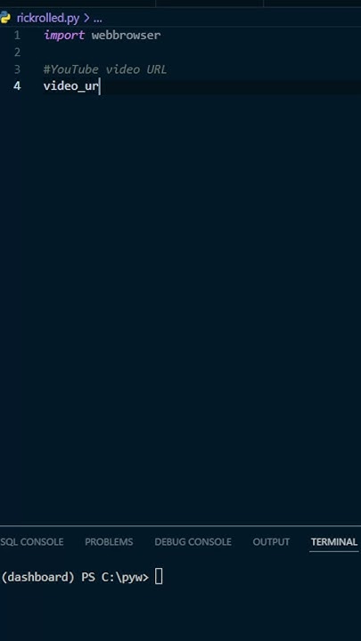 Load youtube video using python #coding #python #programming - YouTube