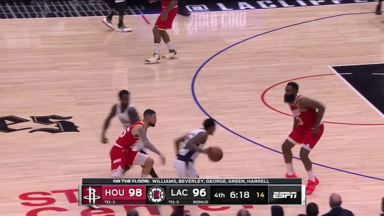 Lou Williams 26 points Highlights vs Houston Rockets - YouTube