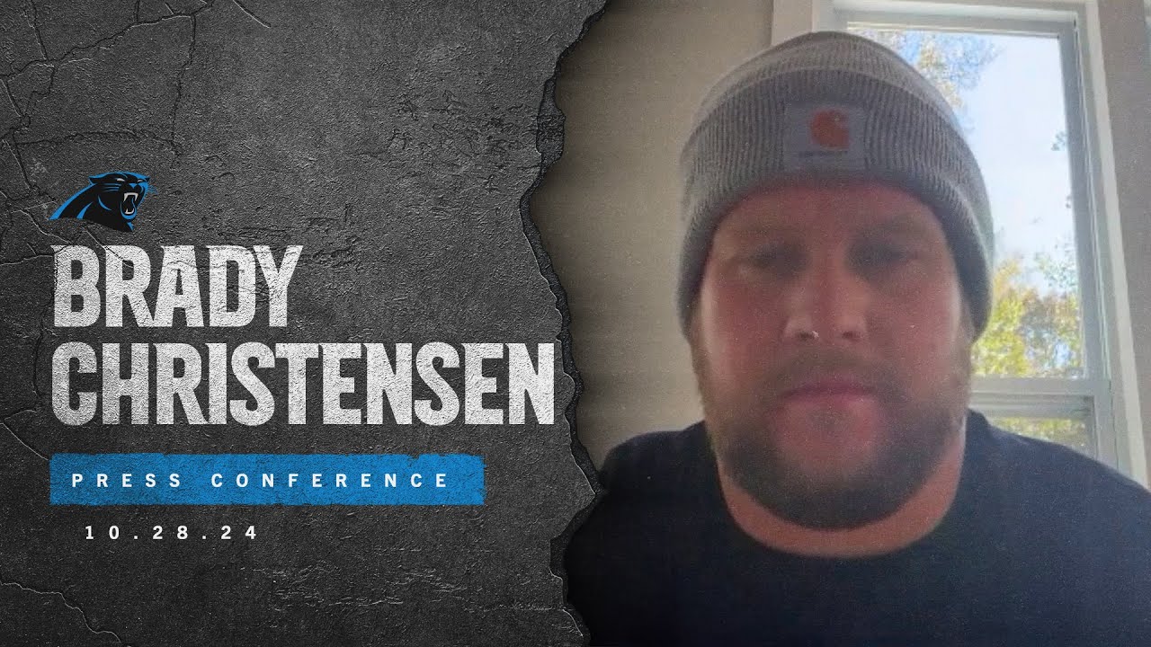 Brady Christensen talks about belief in team | Press Conference ...