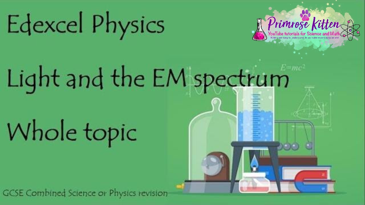 The whole of LIGHT and the ELECTROMAGNETIC SPECTRUM. Edexcel 9-1 GCSE ...