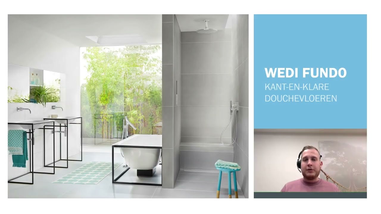 Tutorial: Wedi Fundo Douchevloeren - Inloopdouches 100% waterdicht ...