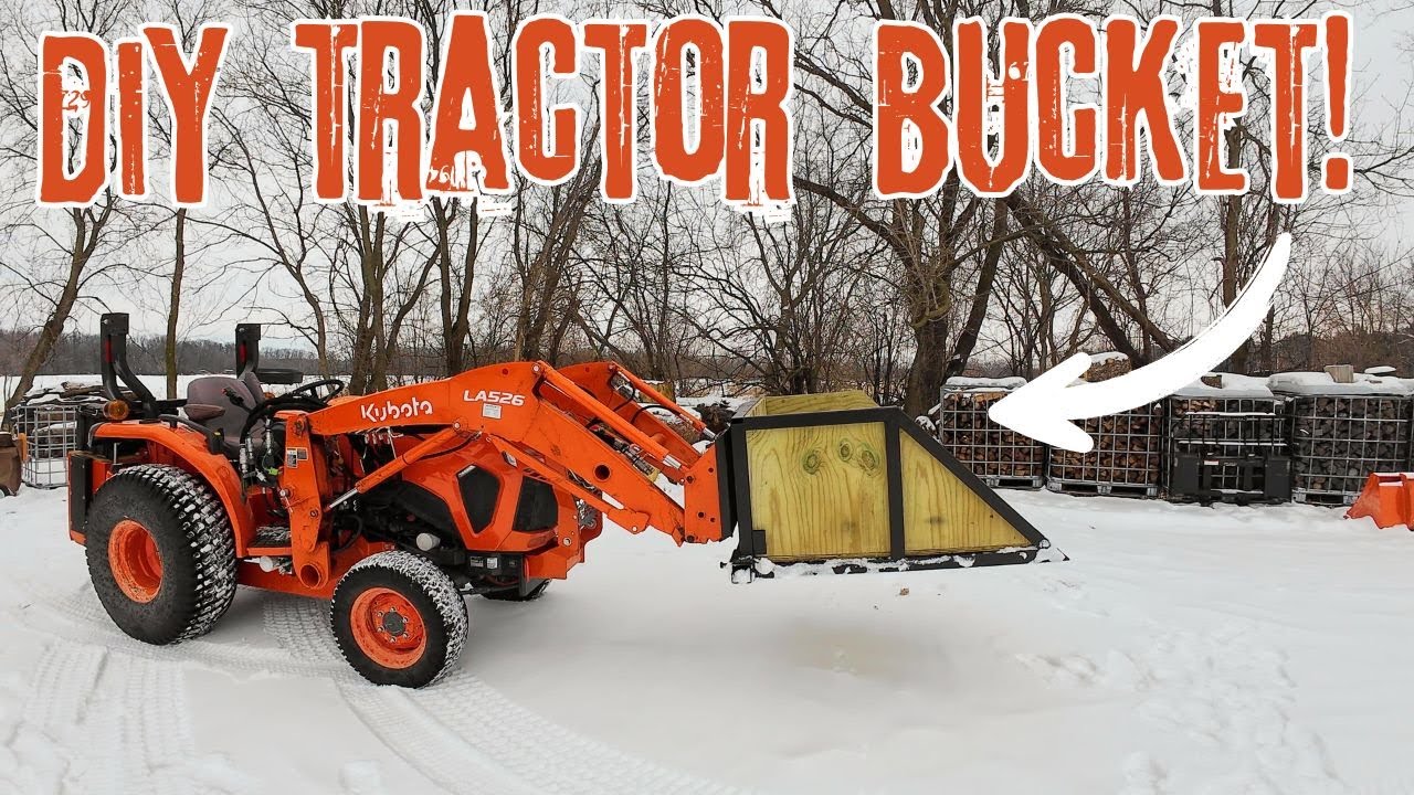 Building a tractor bucket! - YouTube