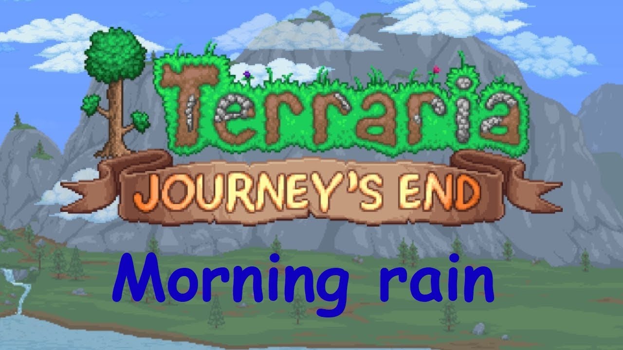 Terraria - Morning rain + music! - YouTube