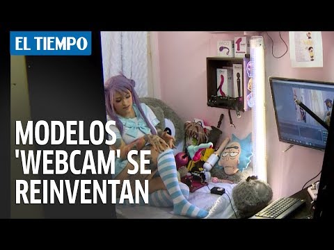 Modelos 'webcam' se reinventan ante clientes confinados por COVID 19