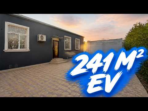 12 SOTDA 241 M² MÖHTƏŞƏM HƏYƏT EVİ! | HOVUZ + ZİRZƏMİ