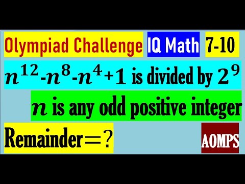IQ Math - Math Olympiad Problems - Math to think better -Enhance your ...