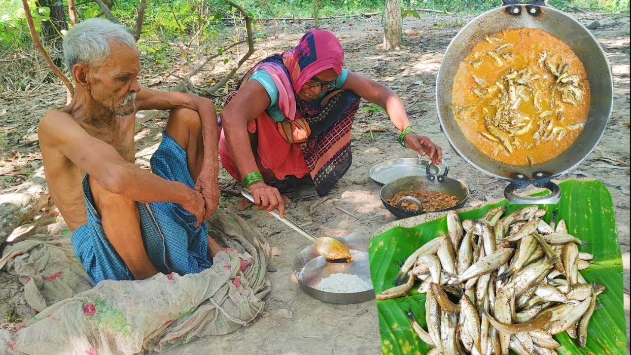 Small Fish Recipe Village Style | Small Fish Cooking And Eating. - YouTube