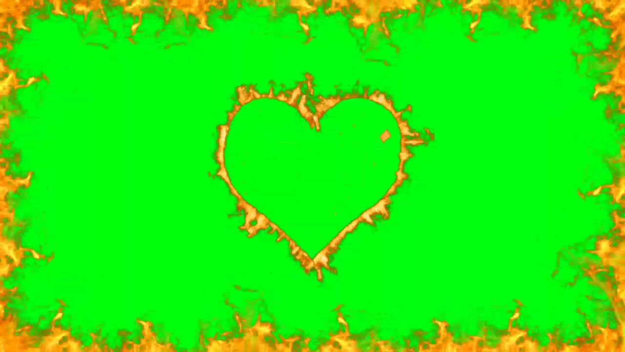 Green screen heart effects - YouTube