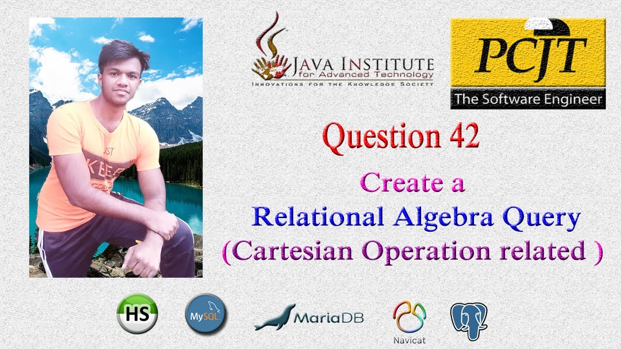 DBMS Question 42 Relational Algebra Query Using A Cartesian Product dbms-question-42-relational-algebra-query-using-a-cartesian-product