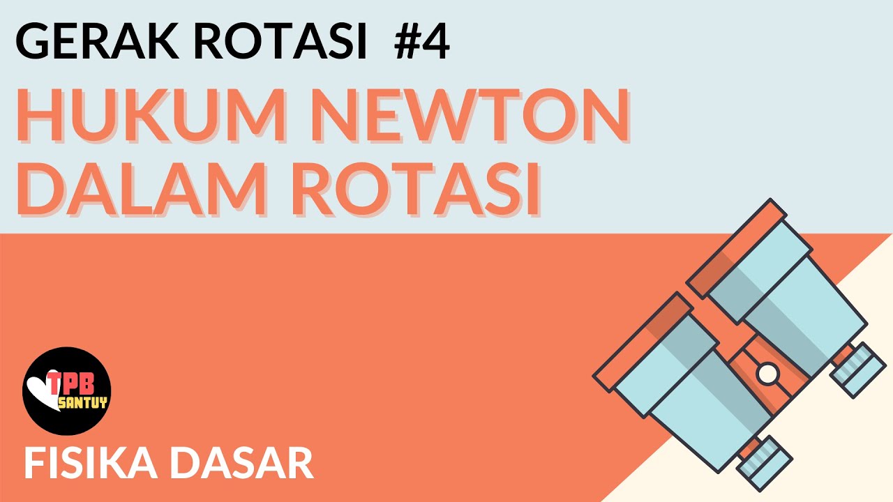 Hukum Newton dalam Rotasi | Gerak Rotasi | Part 4 | Fisika Dasar - YouTube