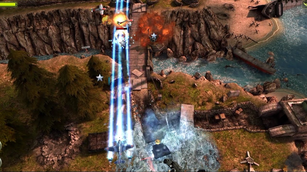 Air Attack 2 Mission 17 Gameplay Android IOS - YouTube