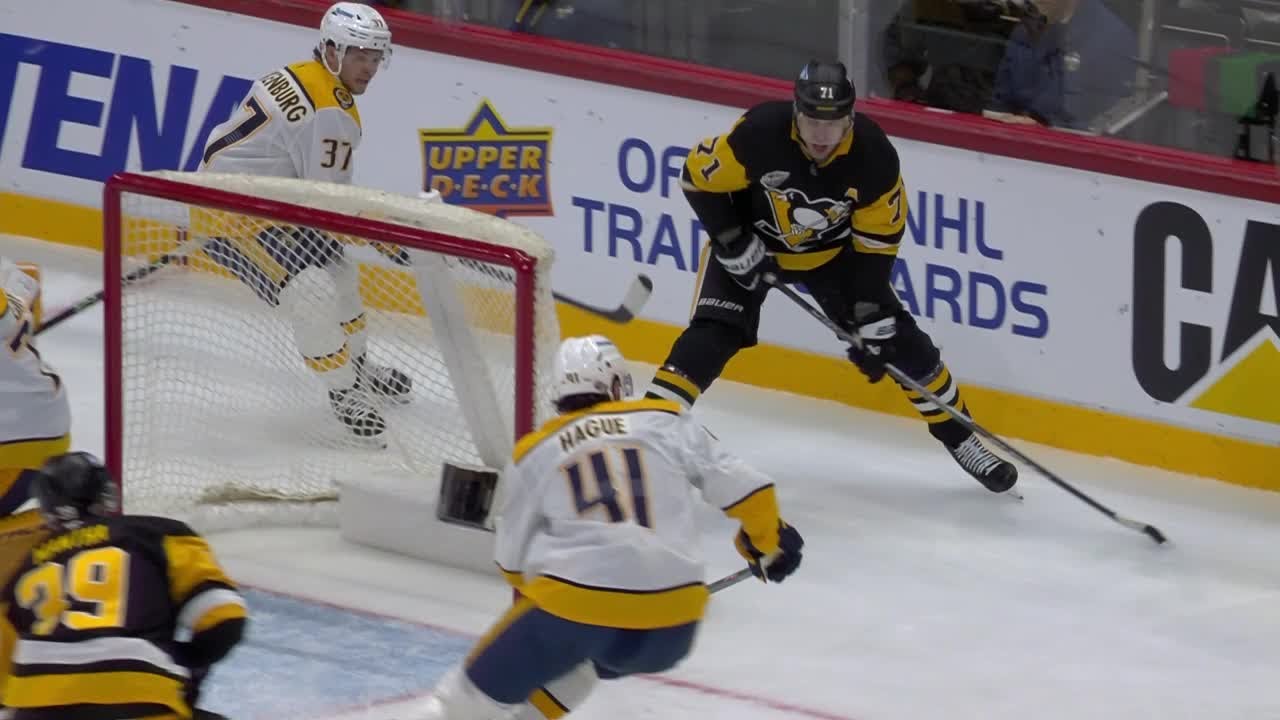 MALKIN from behind the goal, IN Sweden, AGAIN 😏 - YouTube