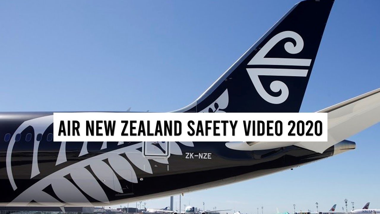 Air New Zealand safety video 2020 | 1080P - YouTube