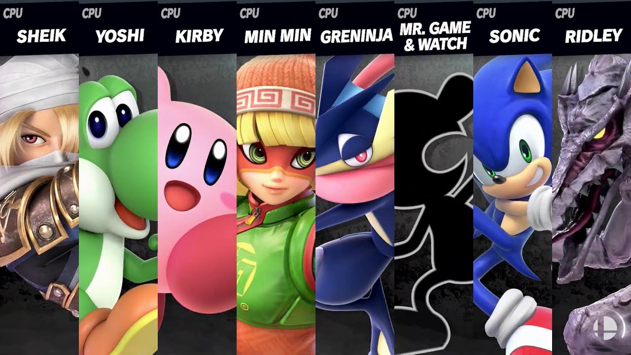 Super Smash Bros. Ultimate - Minecraft World (Snow) & Summit (Omega ...