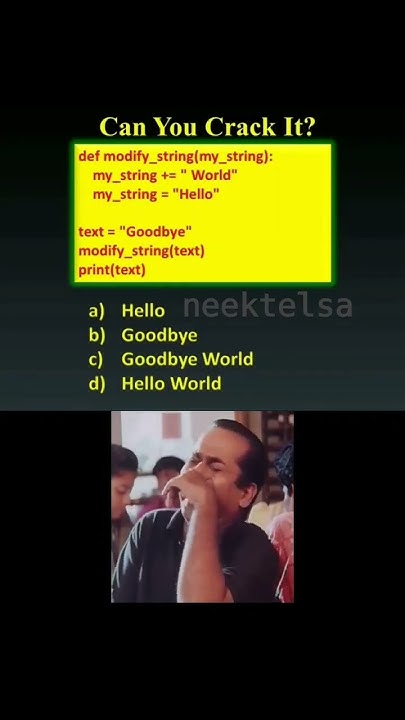 Can You Crack It Comment Your Answer Python Coding Programming Codingisfun Youtube