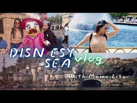 DisneySea Japan 💗🌊Adventures with My Aunt !👯‍♀️