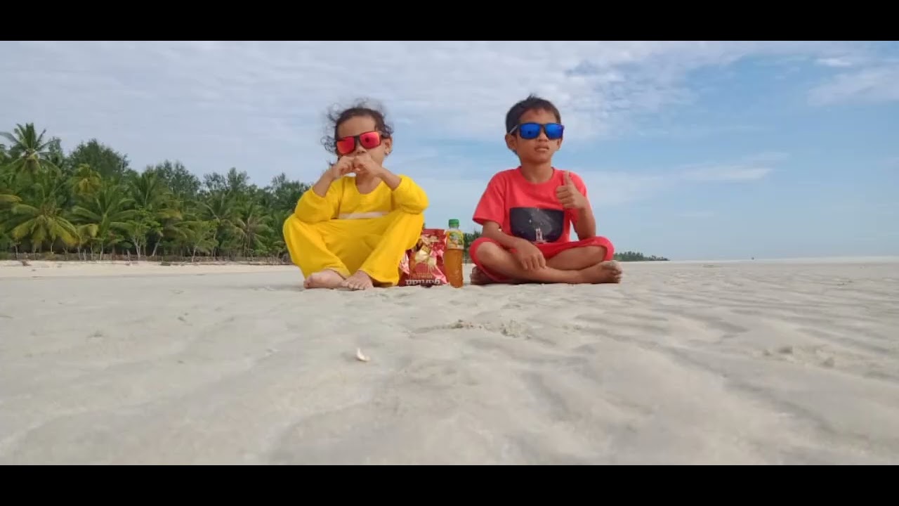 senja di Pantai labobo - YouTube