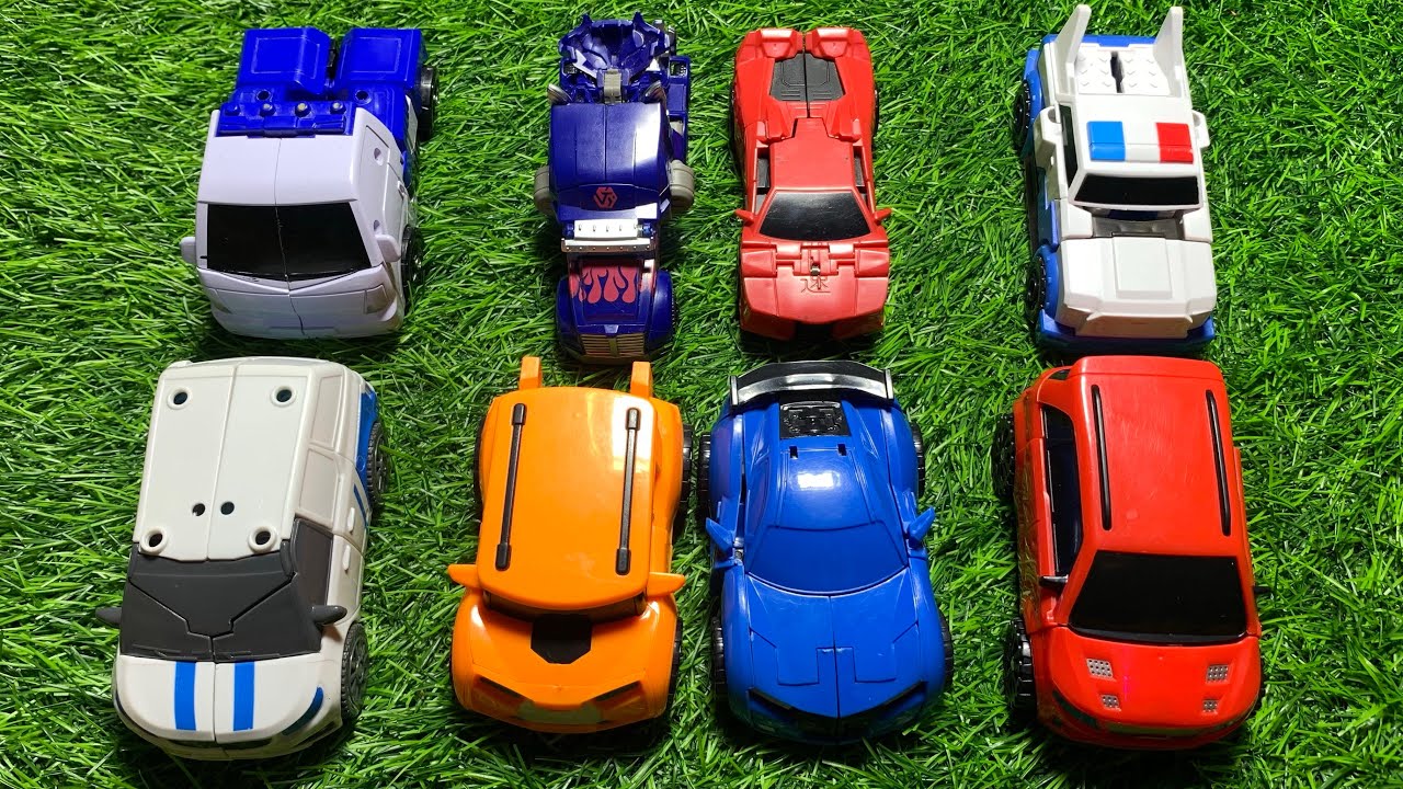 3 Minutes ASMR Robot Transformers | Transform From Cars to Robots [ASMR ...