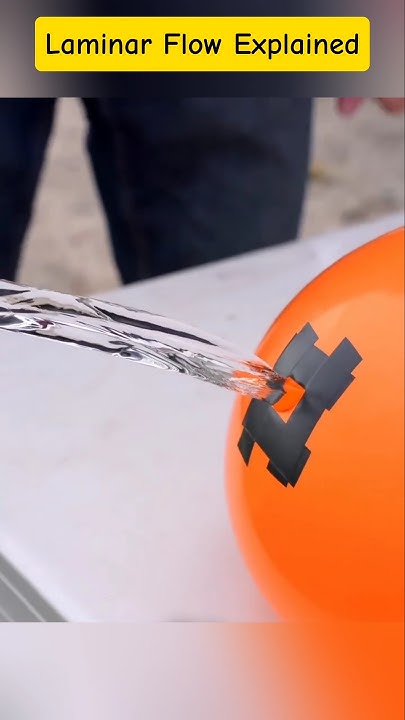 **Laminar Flow Explained! 🌊🎈** - YouTube