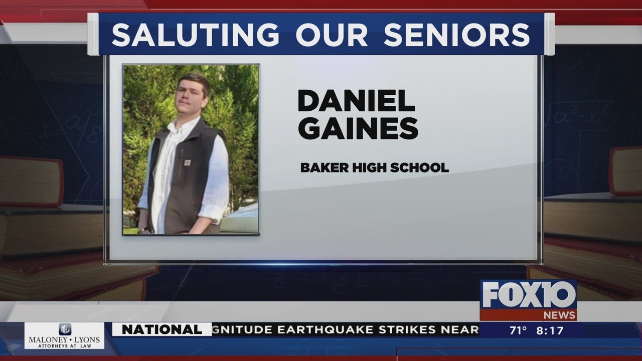 Saluting Our Seniors: Daniel Gaines, Bryleigh Johnson and Skylan Thomas ...