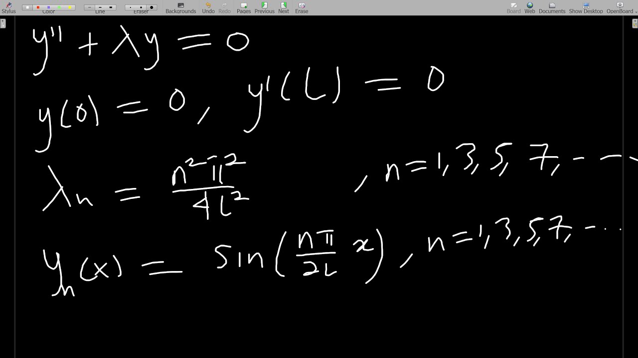 Eigenvalues And Eigenfunctions Of A Boundary Value Problem Example eigenvalues-and-eigenfunctions-of-a-boundary-value-problem-example