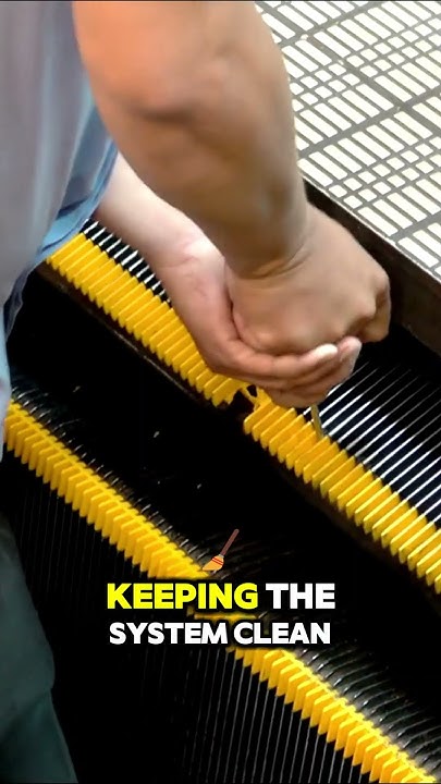 Why Escalator Steps Have Grooves - YouTube