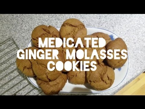 Making Medicated Ginger Molasses Cookies with @nessieskitchen - YouTube