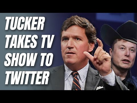 Tucker Announces New Show on Twitter - YouTube