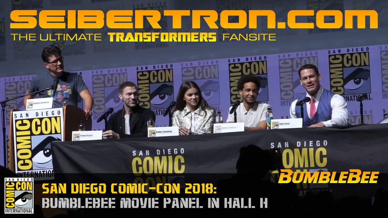 Bumblebee Movie panel at San Diego Comic-Con Hall H - YouTube