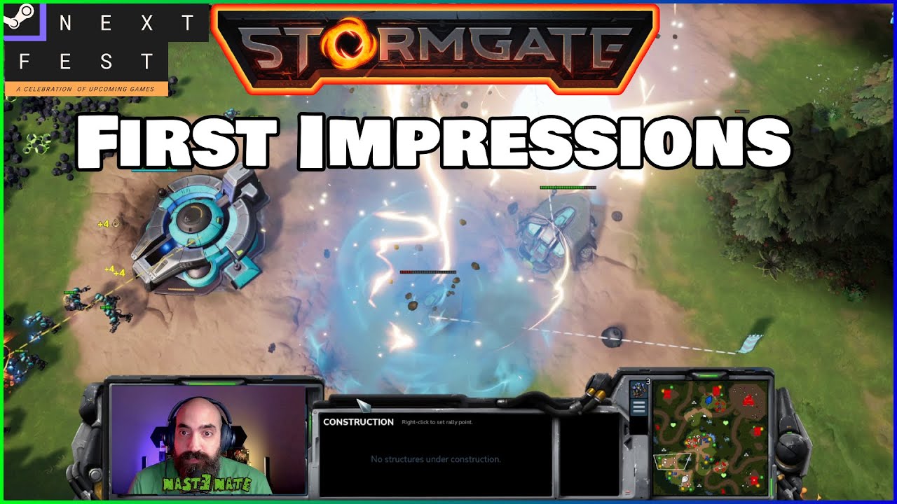 Stormgate - Gameplay First Impressions - YouTube