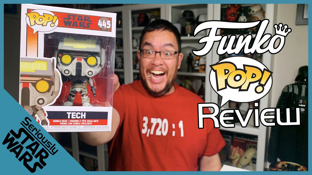 The Bad Batch Tech 445 Star Wars Funko Pop Review - YouTube