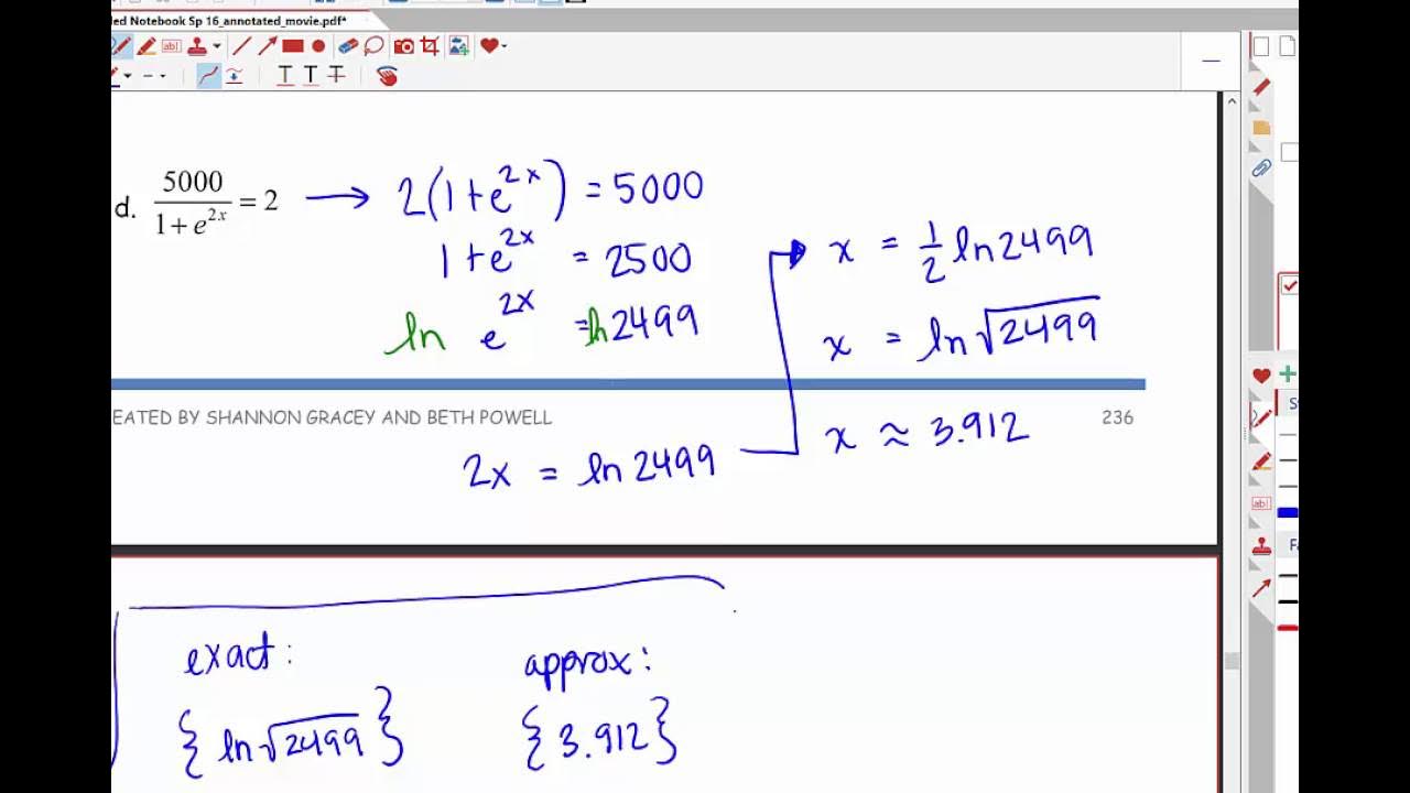 5.4 Exponential Functions_Differentiation and Integration - YouTube