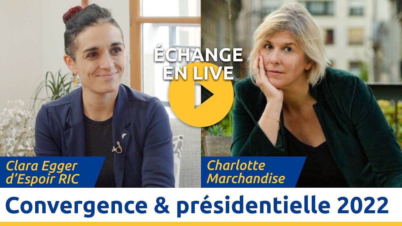 🔴 Live Charlotte Marchandise & Clara Egger #présidentielle2022 # ...