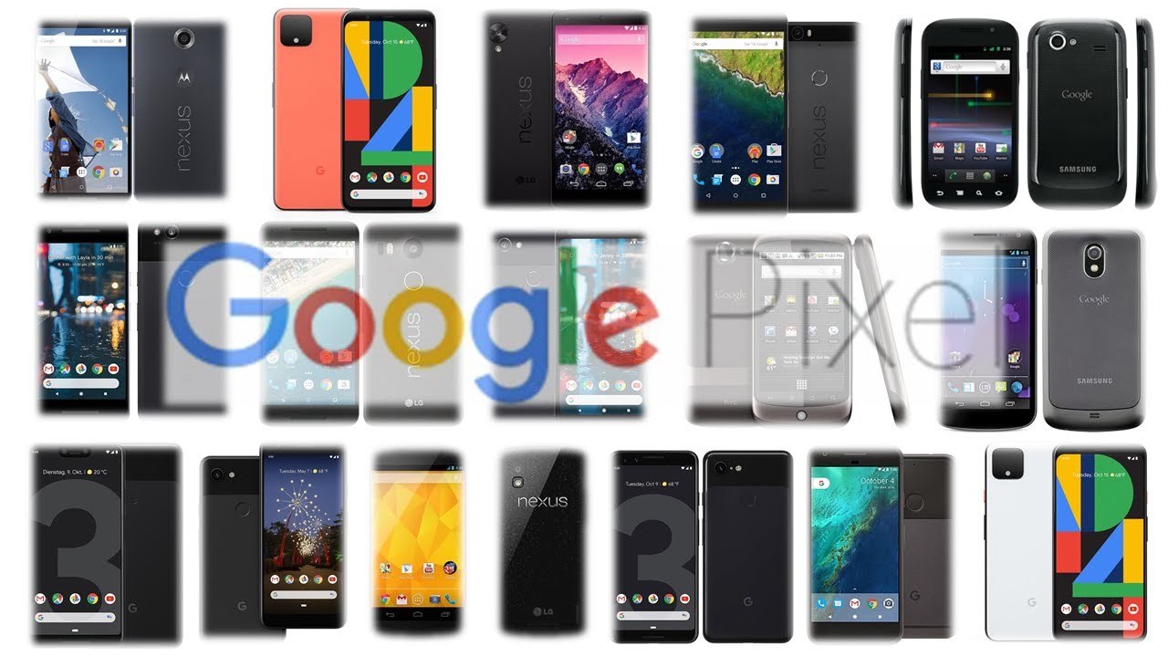 Google Phones | Nexus & Pixel 2020 - YouTube