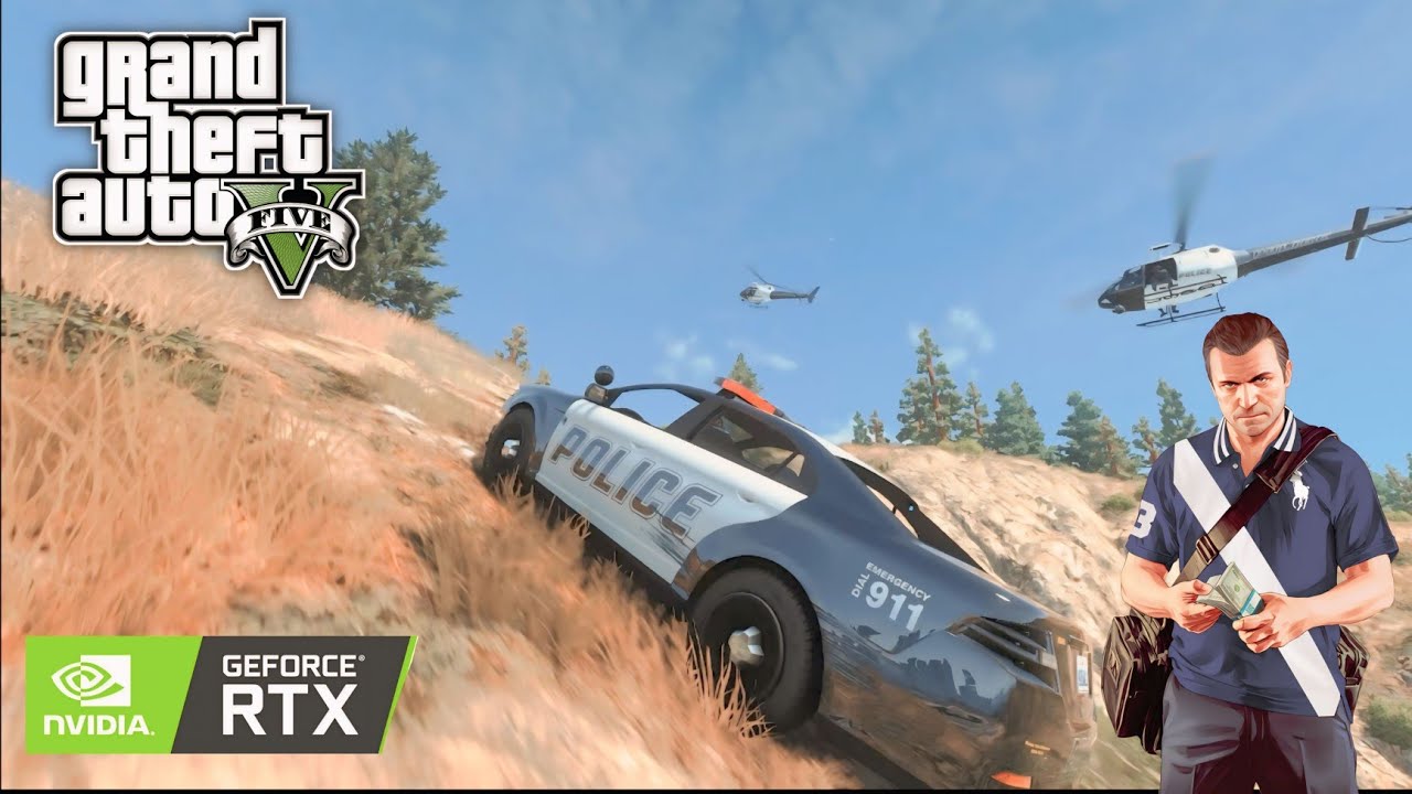 GTA 5 POLICE CHASE Ultra Realistic Graphics 4k Gameplay - YouTube
