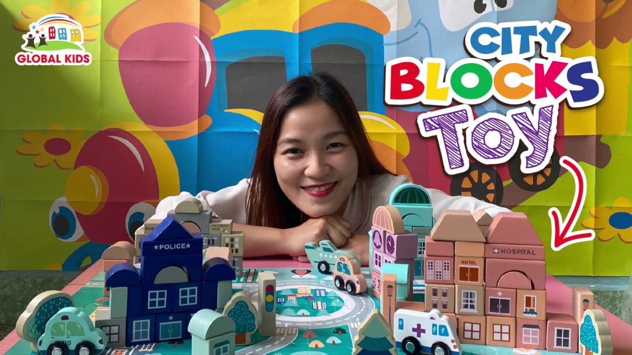 [Global Kids] - CITY BLOCKS TOY - YouTube
