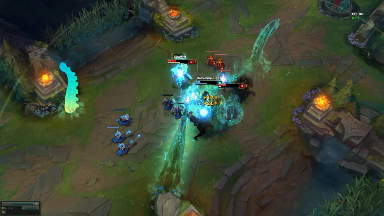 Zed vs Tank Illaoi - YouTube