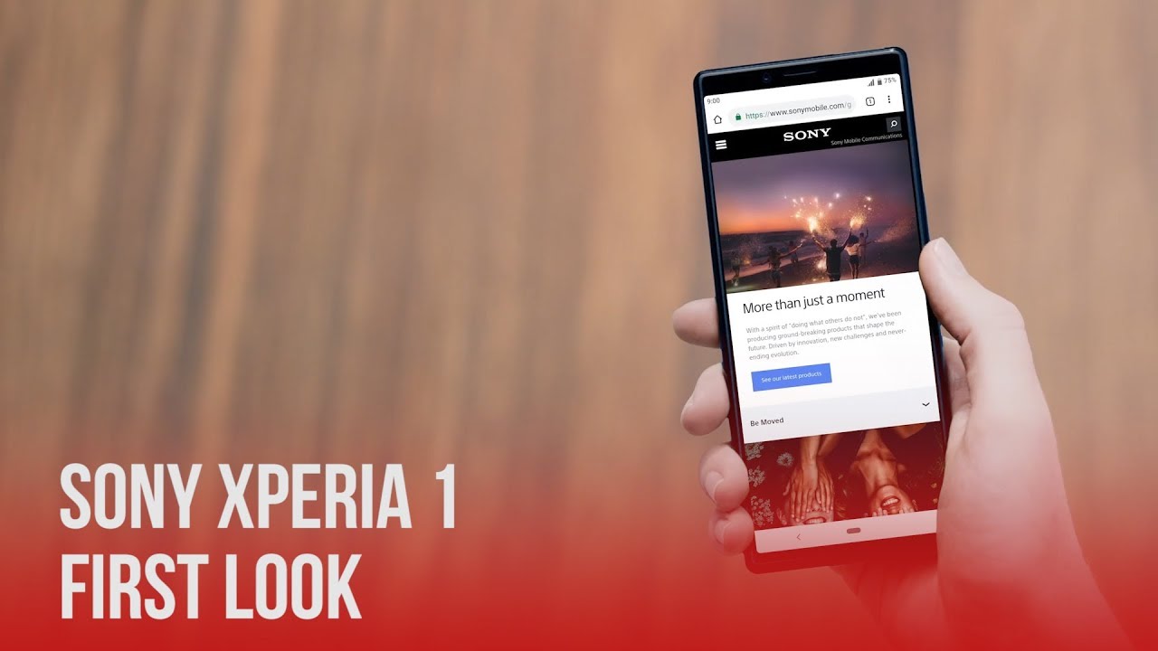 Sony Xperia 1 - First Look | MWC 2019 - YouTube