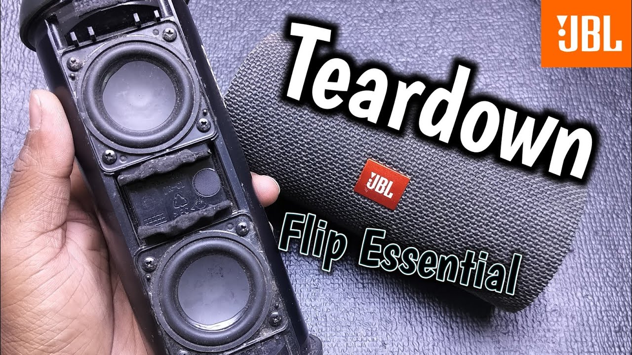 JBL Flip Essential Portable Speaker| TEARDOWN / DISASSEMBLE .. Fixed ...