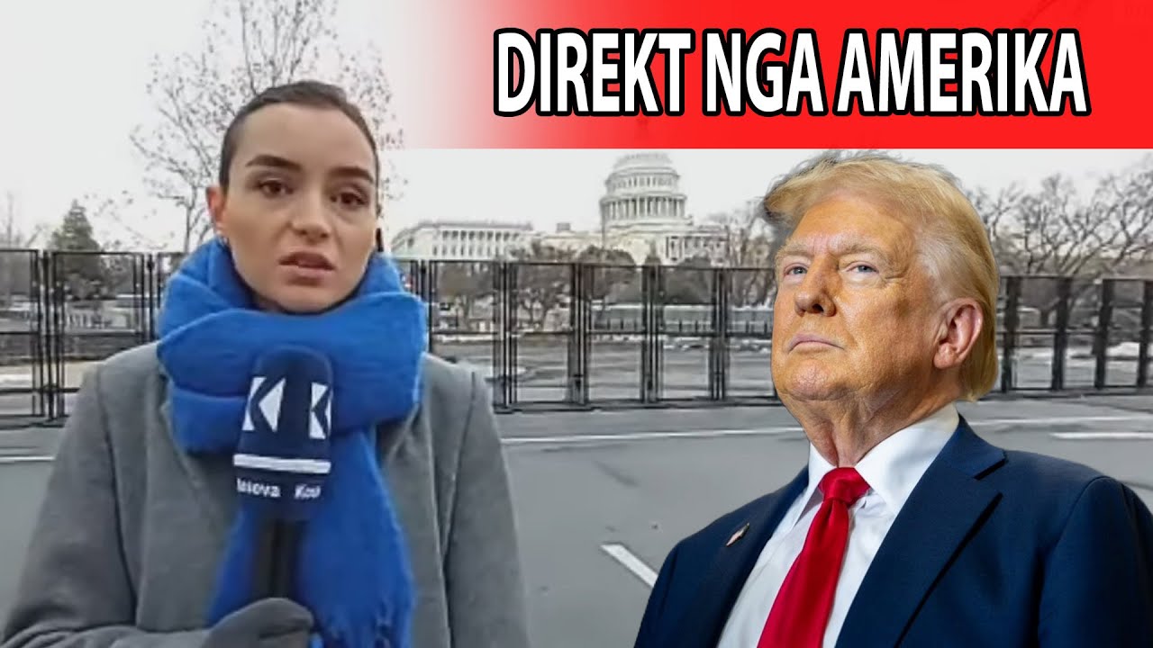 TRUMP dhe KOSOVA! Direkt nga Amerika inaugurohet presidenti i ri amerikan - YouTube