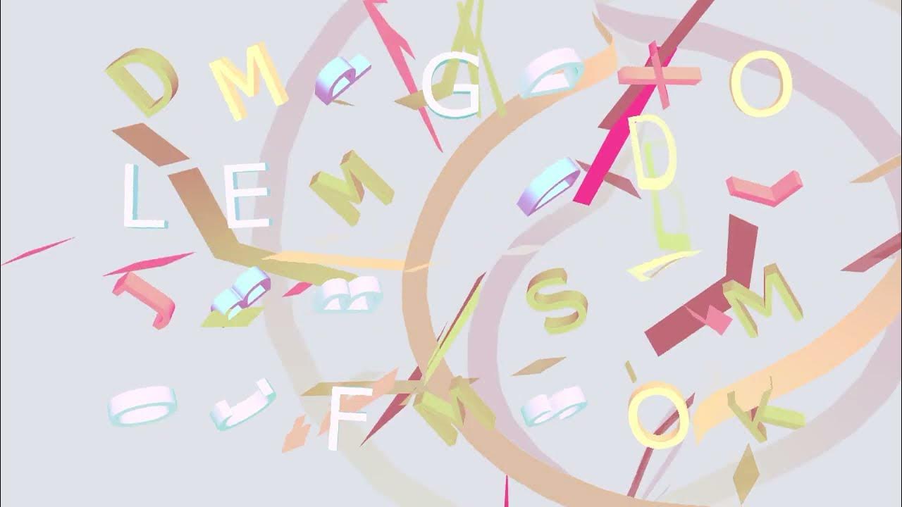 exploding letters - YouTube