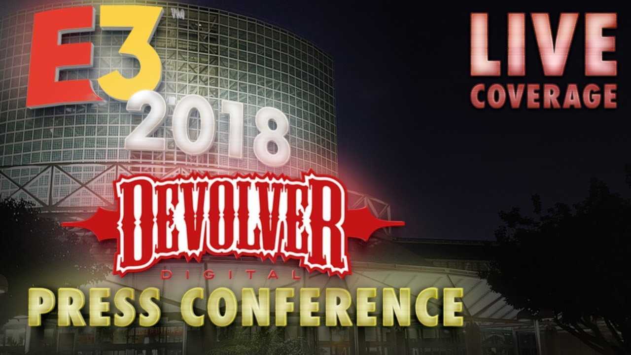 E3 2018 Devolver Digital Hilarious Press Conference Live Coverage (Warning: Things Gets Weird ...