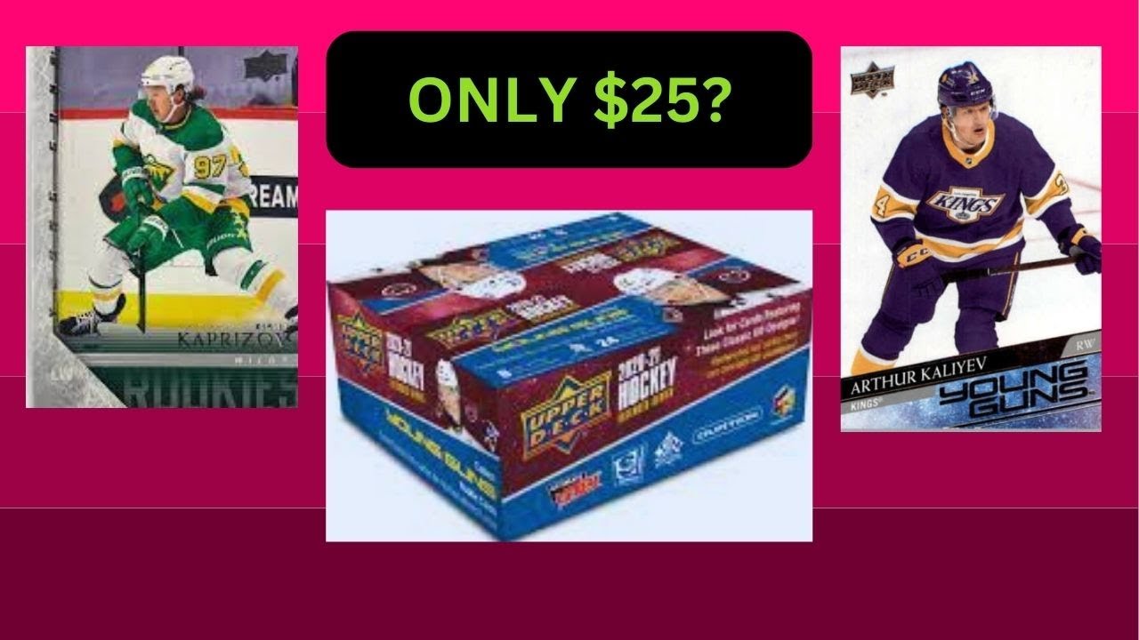 A NEW BARGAIN BREAK? 2020-21 Upper Deck Extended Series Retail Box ...