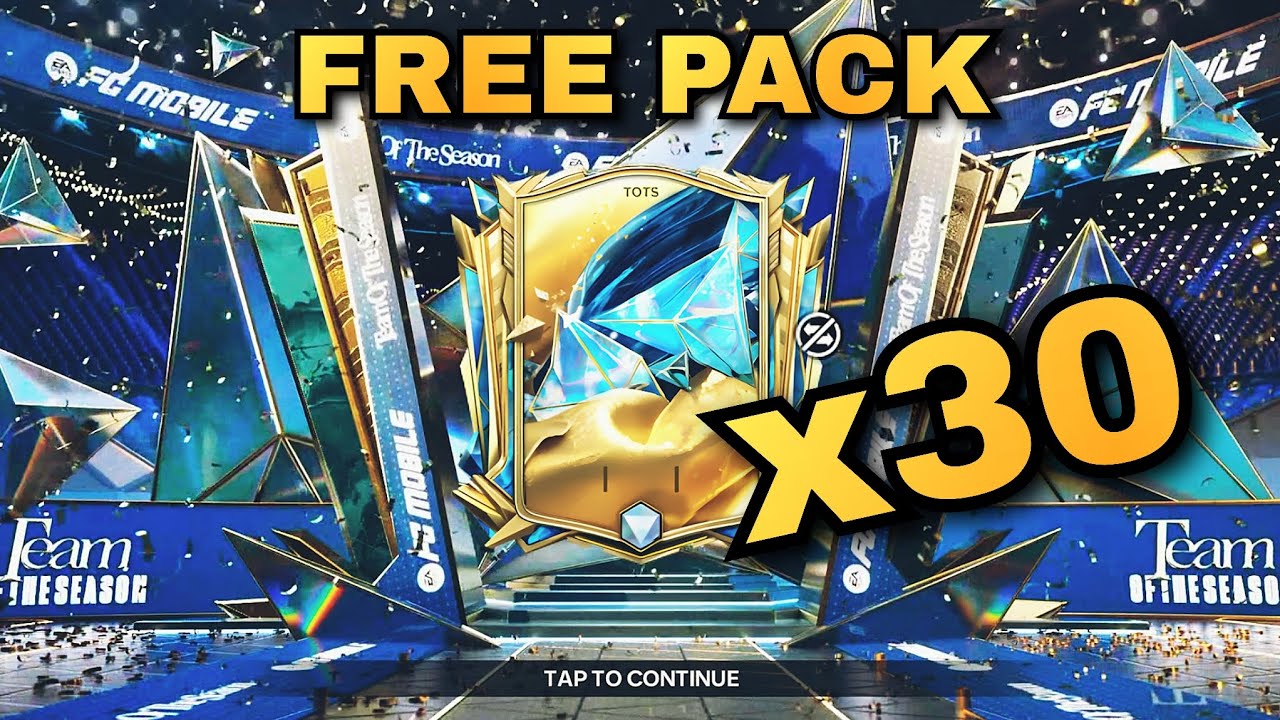 🔥 I Opened ALL Free UTOTS Packs in FC Mobile 25! Gems & Coins Pack ...