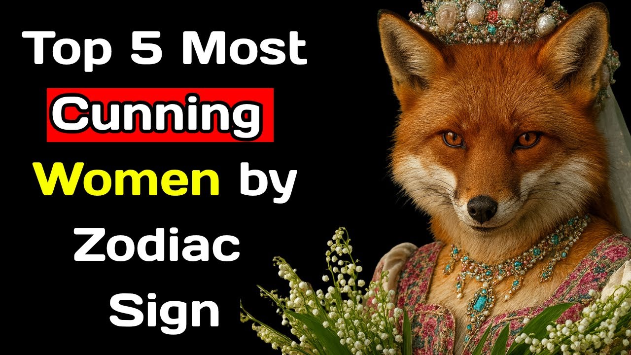 Top 5 Most Cunning Women by Zodiac Sign - YouTube