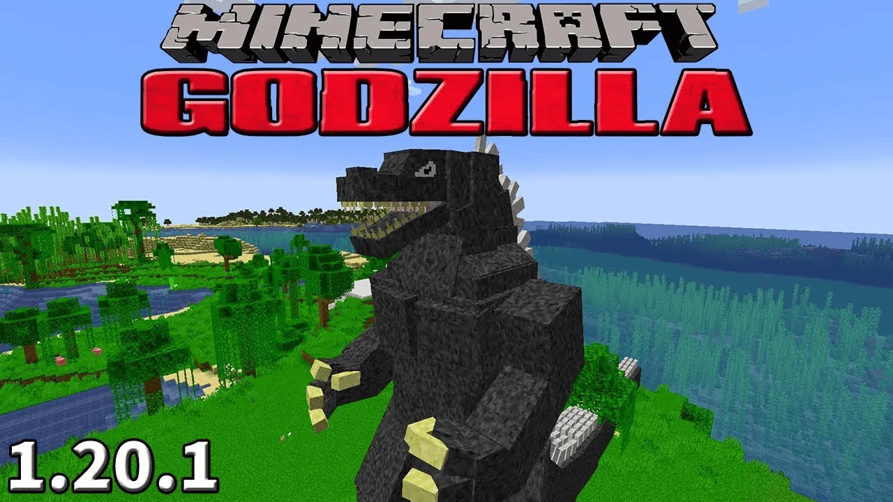 GODZILLA EL REY DE LOS MONSTRUOS EN MINECRAFT!! 😱🤩 | MINECRAFT REVIEW ...