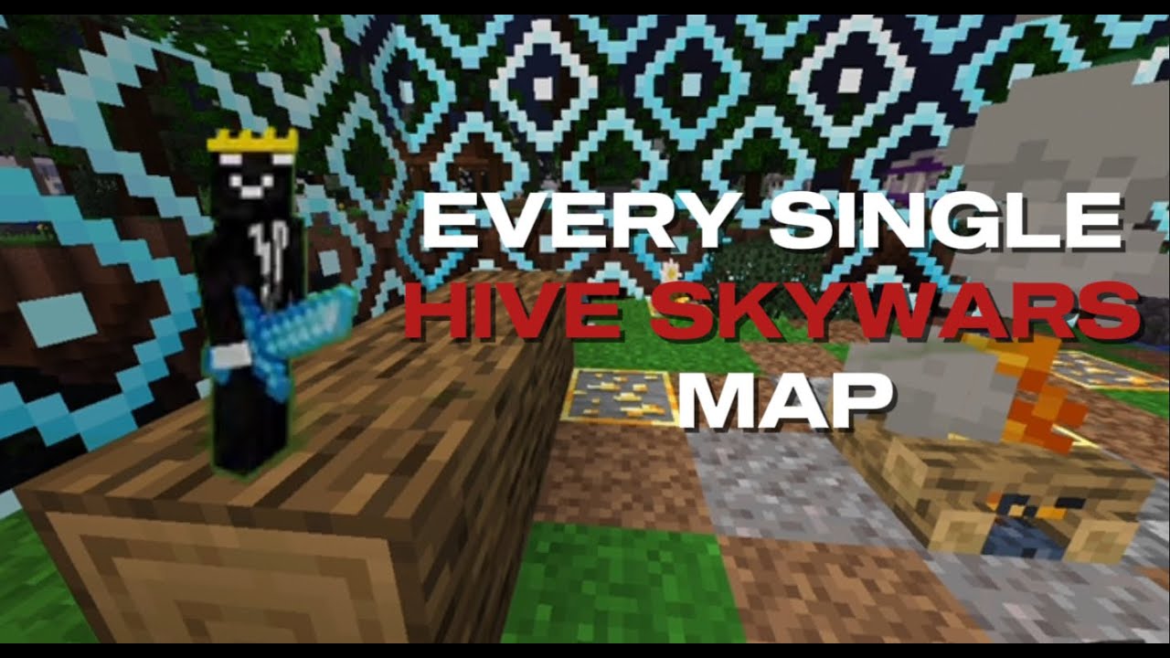I beat EVERY Hive SkyWars Map: Part 1 - YouTube