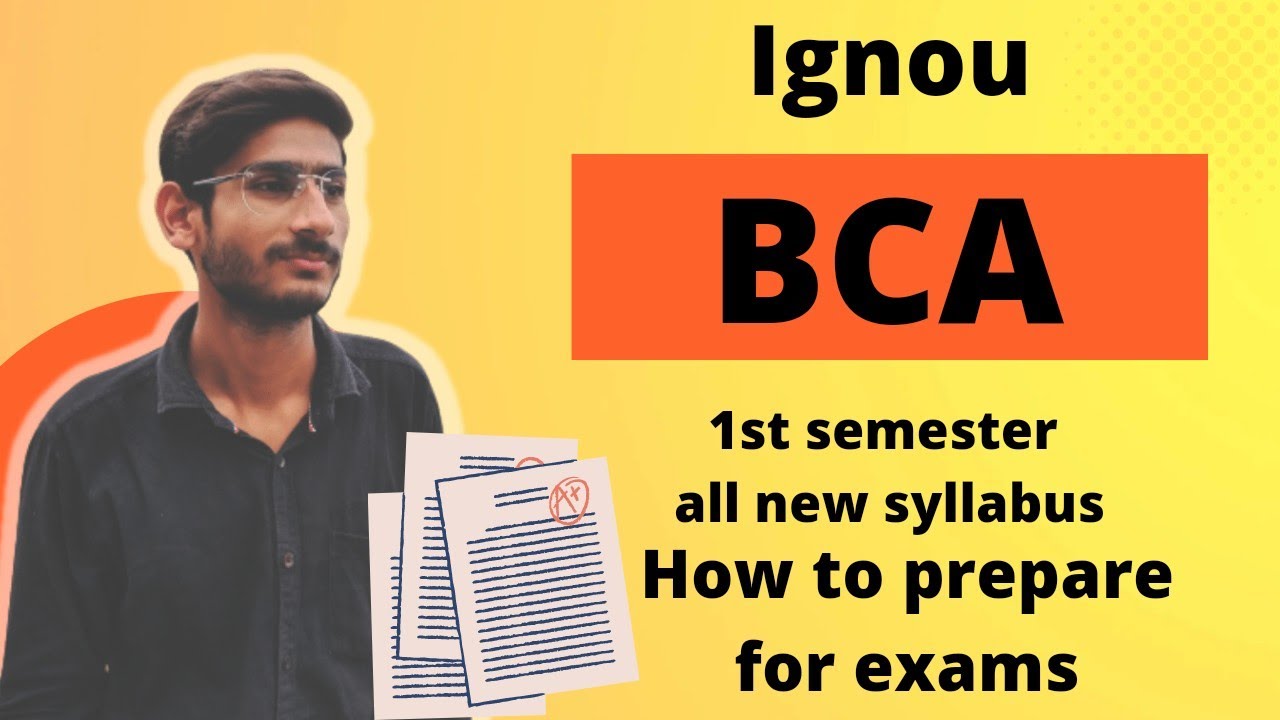 Ignou BCA 1st sem syllabus || how to prepare for bca 1st semester exam ...