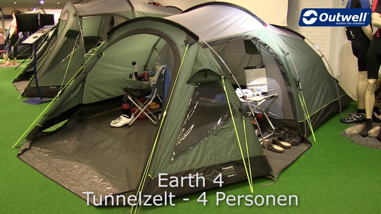 Outwell Earth 4 - DE | Innovative Family Camping - YouTube