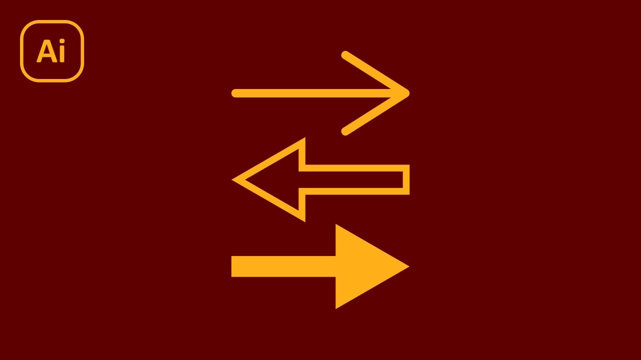 The Easiest Way To Create Arrows In Illustrator YouTube The Easiest Way To Create Arrows In Illustrator YouTube